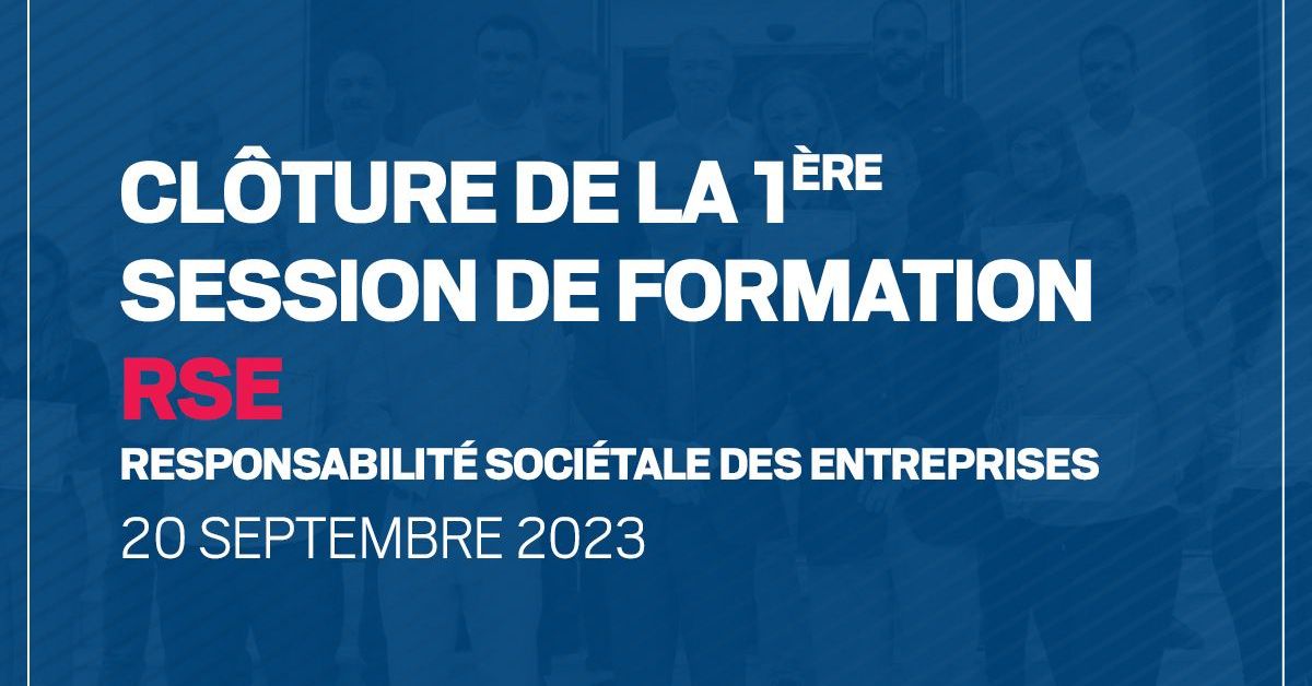 Clôture de la 1ère Session de Formation CCITF : RSE et Développement ...
