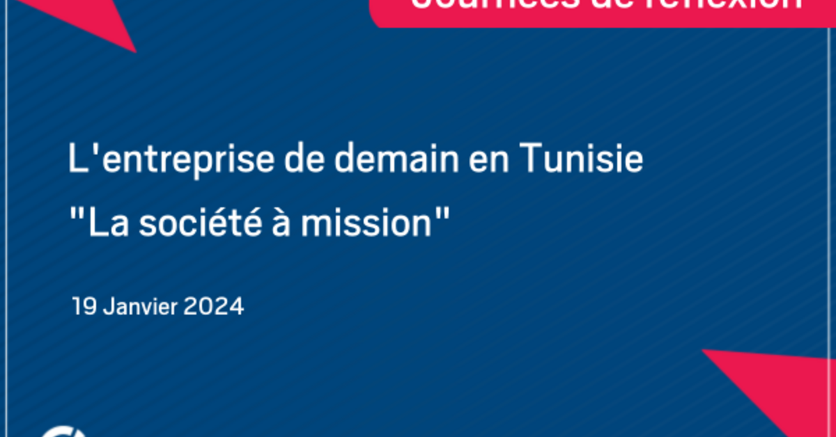 Journée "La Société à Mission" | Chambre de Commerce & d'Industrie ...